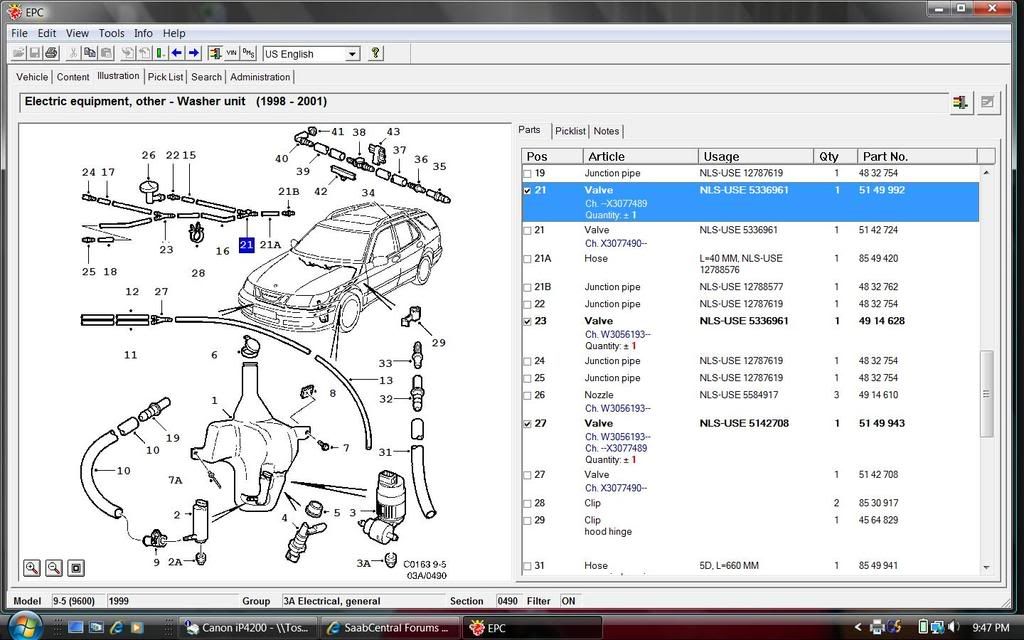 Dumb question about washer check valves | SaabCentral Forums