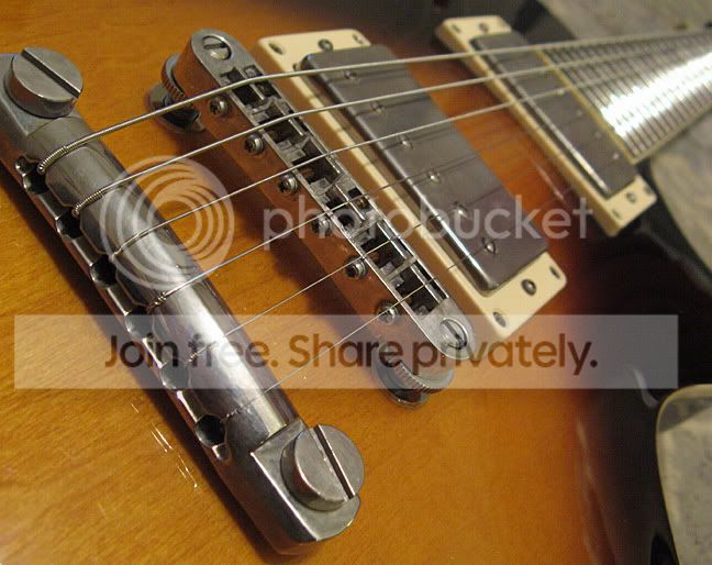 Stringing "backwards" on a gibson-style bridge? - Electric Guitars ...