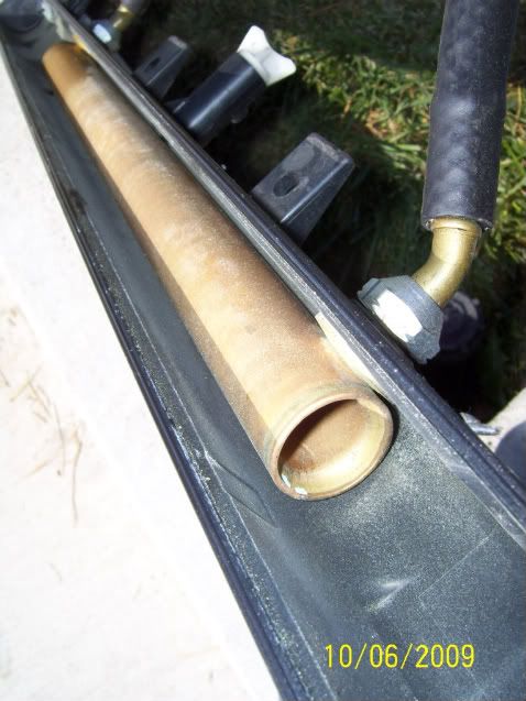 So, what does the trans cooler look like inside the radiator? Photos ...