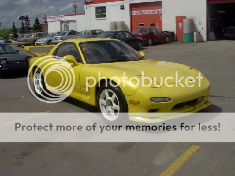 FS 1993 Mazda RX7 FD3S Yellow - Beyond.ca - Car Forums