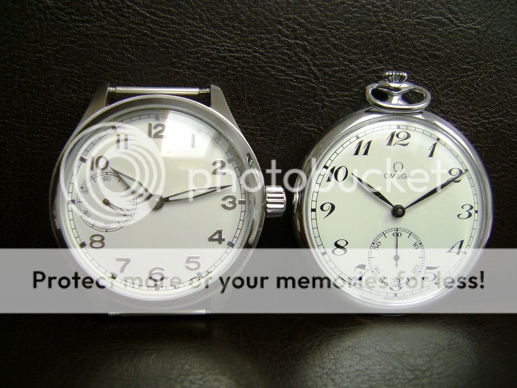 FS: Omega cal.960 custom made pilot wrsitwatch + extras | WatchUSeek ...