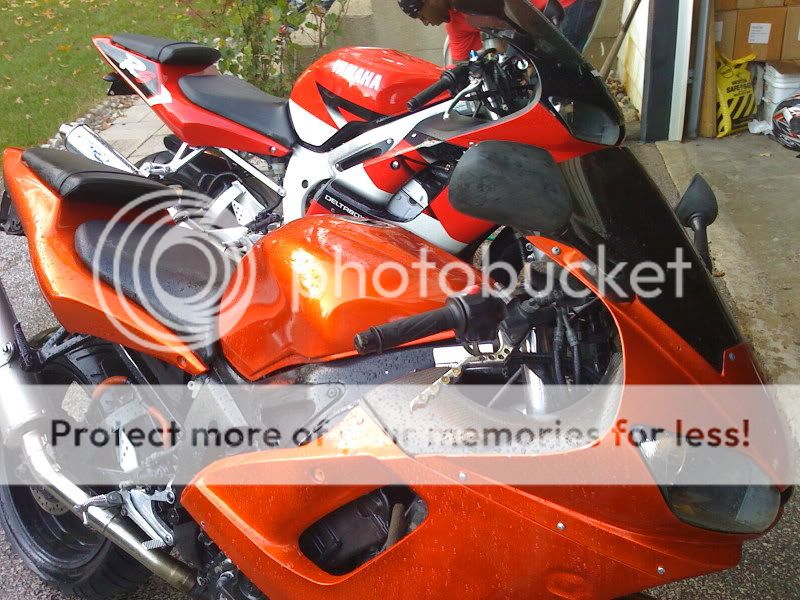 FS::'99 r6 custom orange paint, etc.. | Sport Bikes