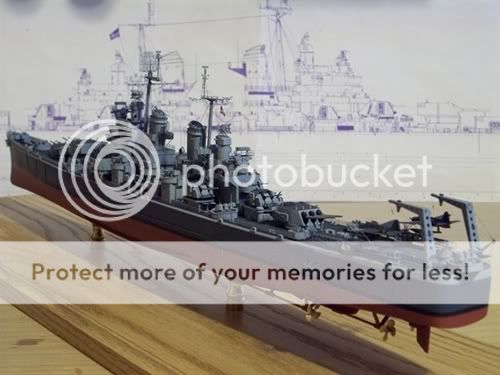 The Ship Model Forum • View topic - YMW 1/350 USS Baltimore CA-68